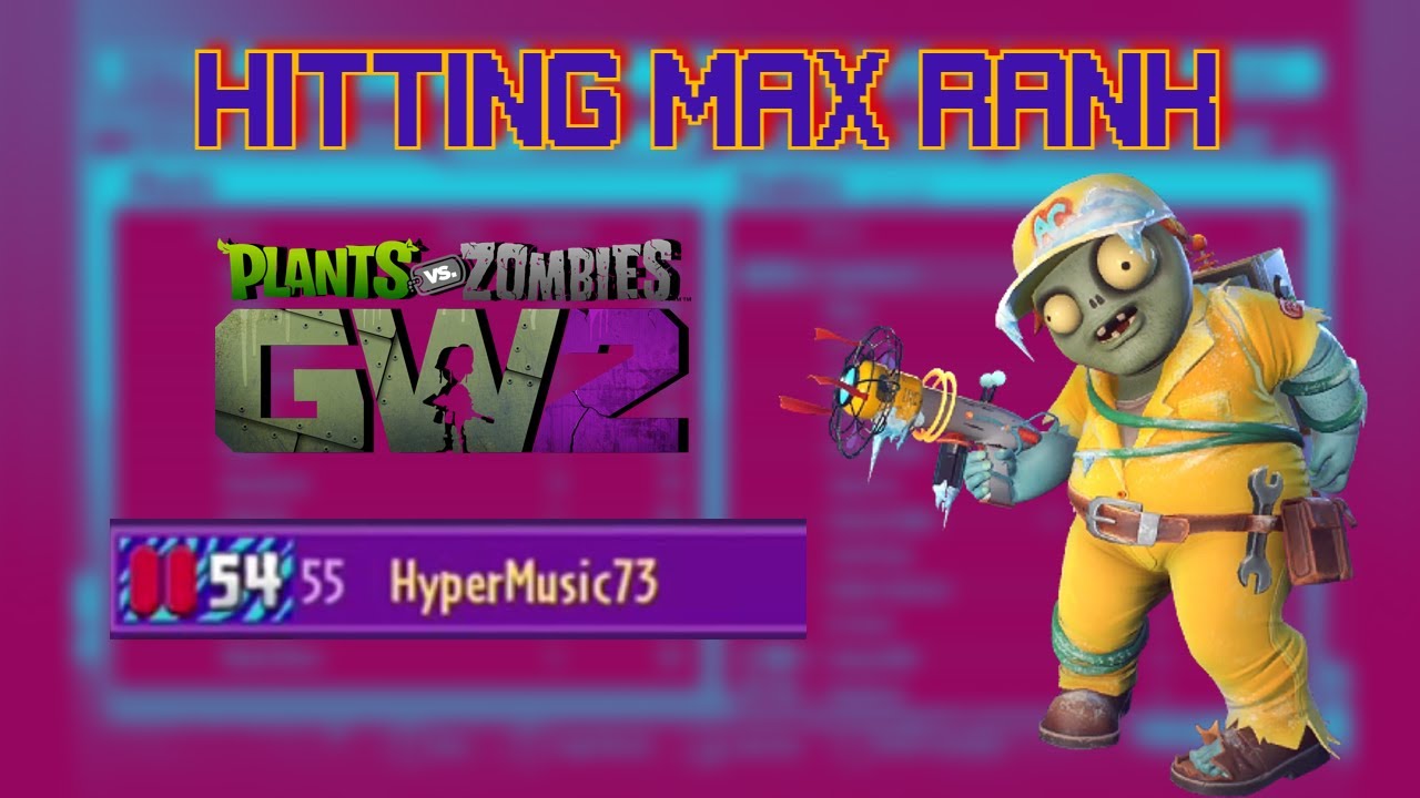 MAX RANK On PVZ Garden Warfare 2 YouTube max-rank-on-pvz-garden-warfare-2-youtube