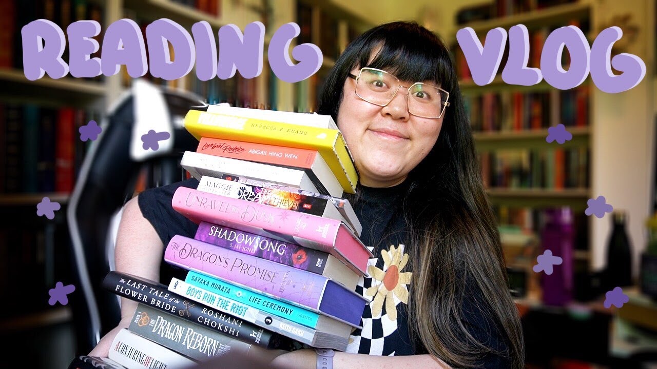 I Read SO MUCH 😁 + Many Unboxings | Reading Vlog - YouTube