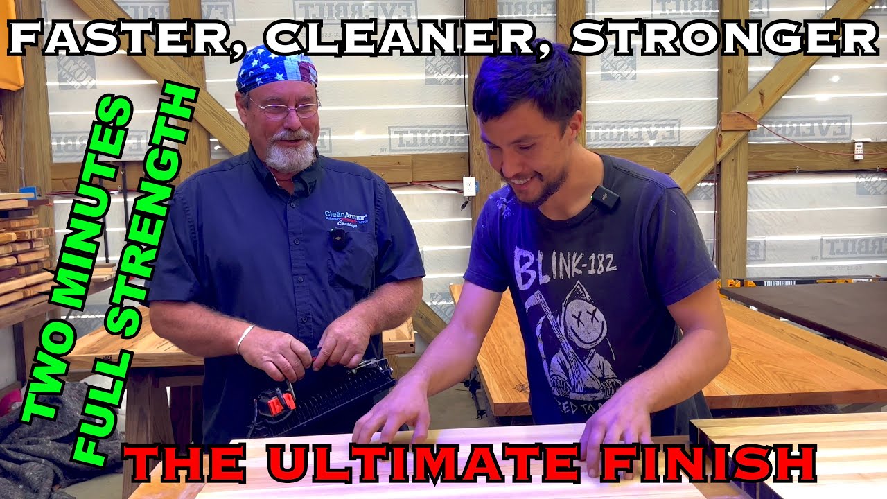 Clean Armor: The Future of Wood Finish - YouTube