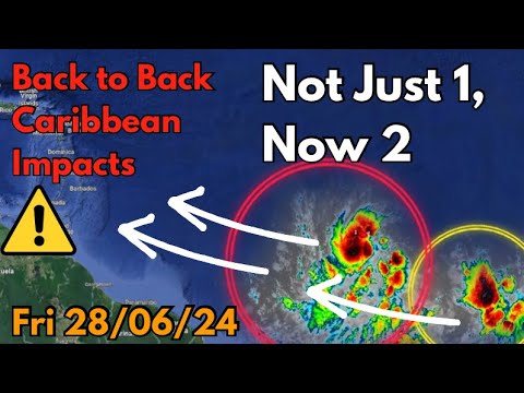Caribbean Threat: Possible Hurricane & New Tropical System Following ...