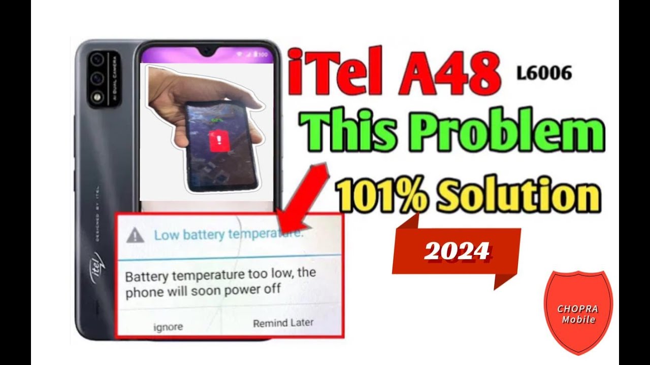 Mobile temperature problem solution - YouTube