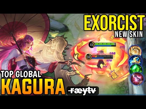 Exorcist Kagura New Skin Gameplay! [ Top Global Kagura ] By r̶æy̶t̶v̶ ...