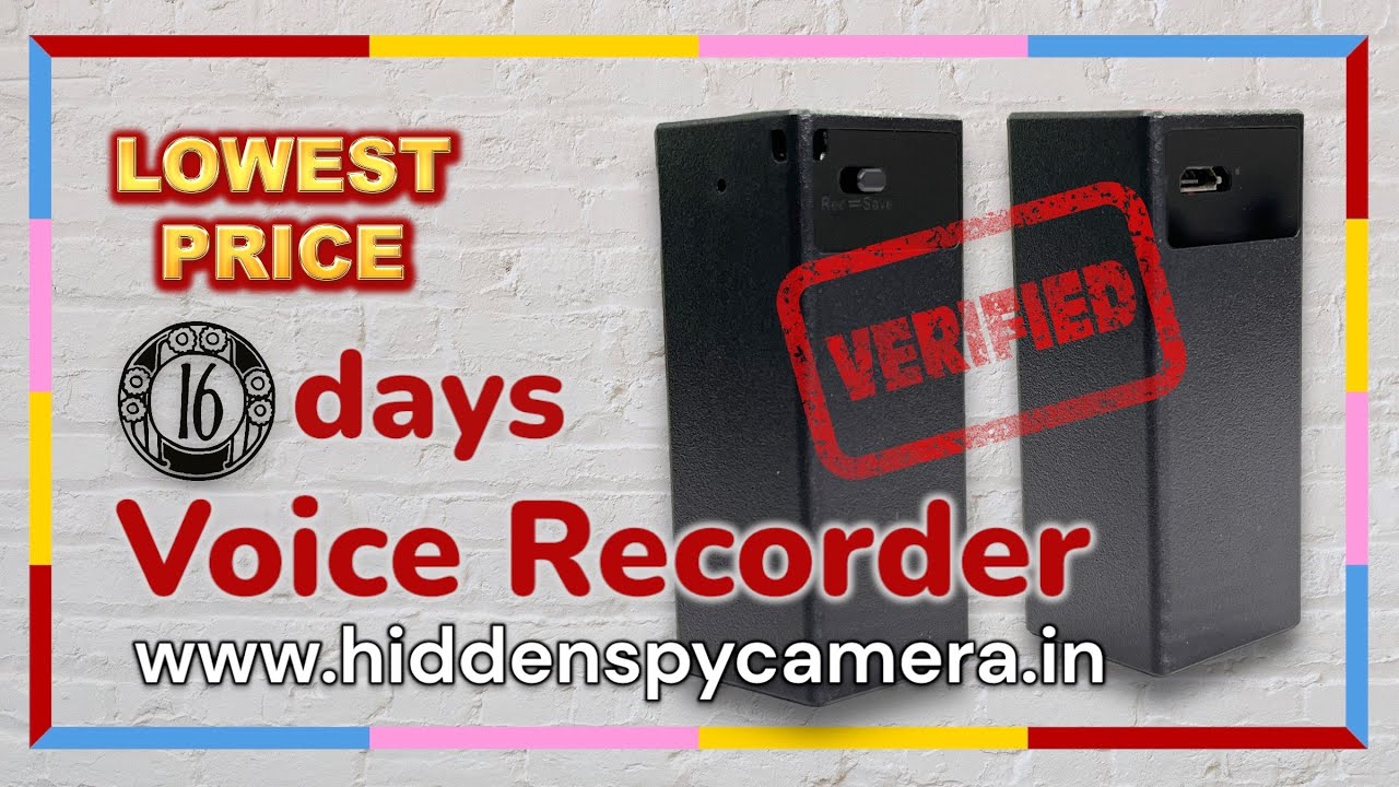 15days Secret Hidden Sound Audio Voice Recorder - YouTube