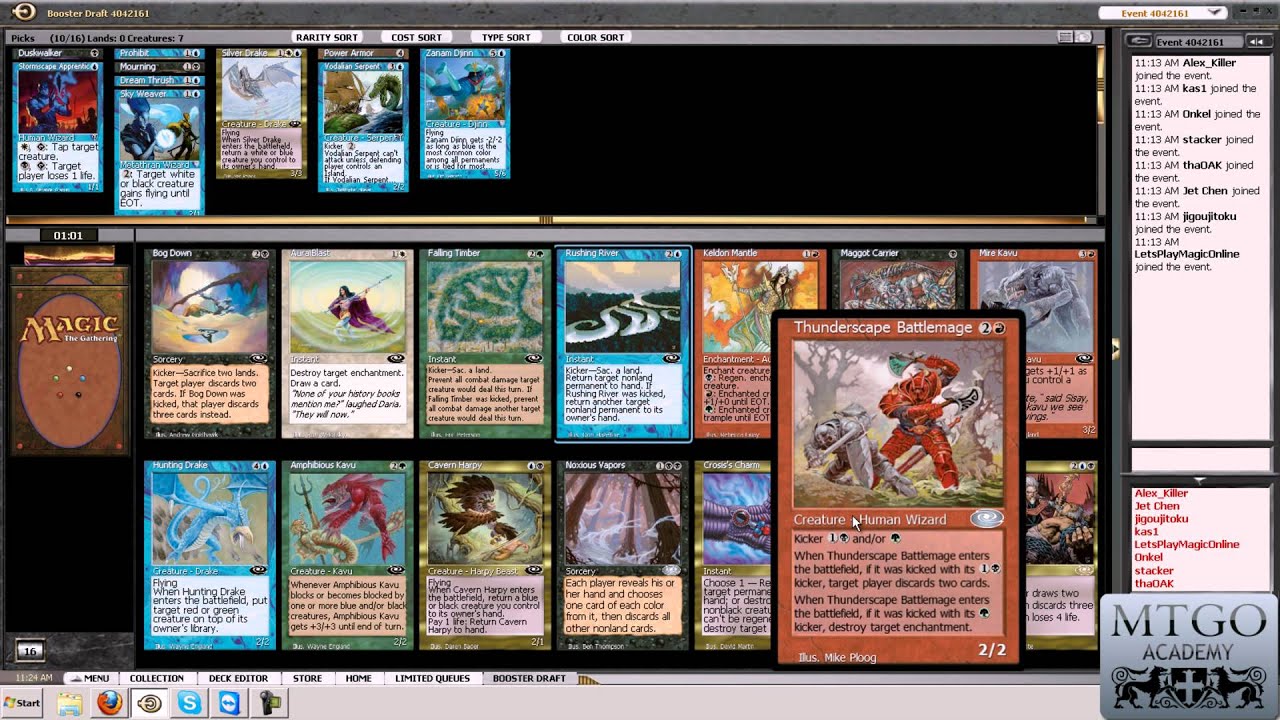 Let's Play Magic Online Invasion Block Draft 4 - YouTube