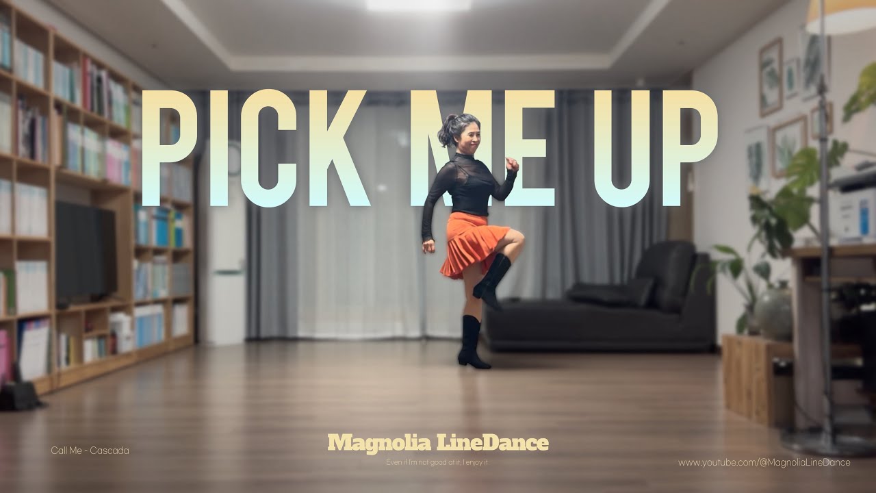 Pick Me Up Line Dance | Intermediate | 픽미업 라인댄스 | 못해도 즐겁게 💃🏻 - YouTube