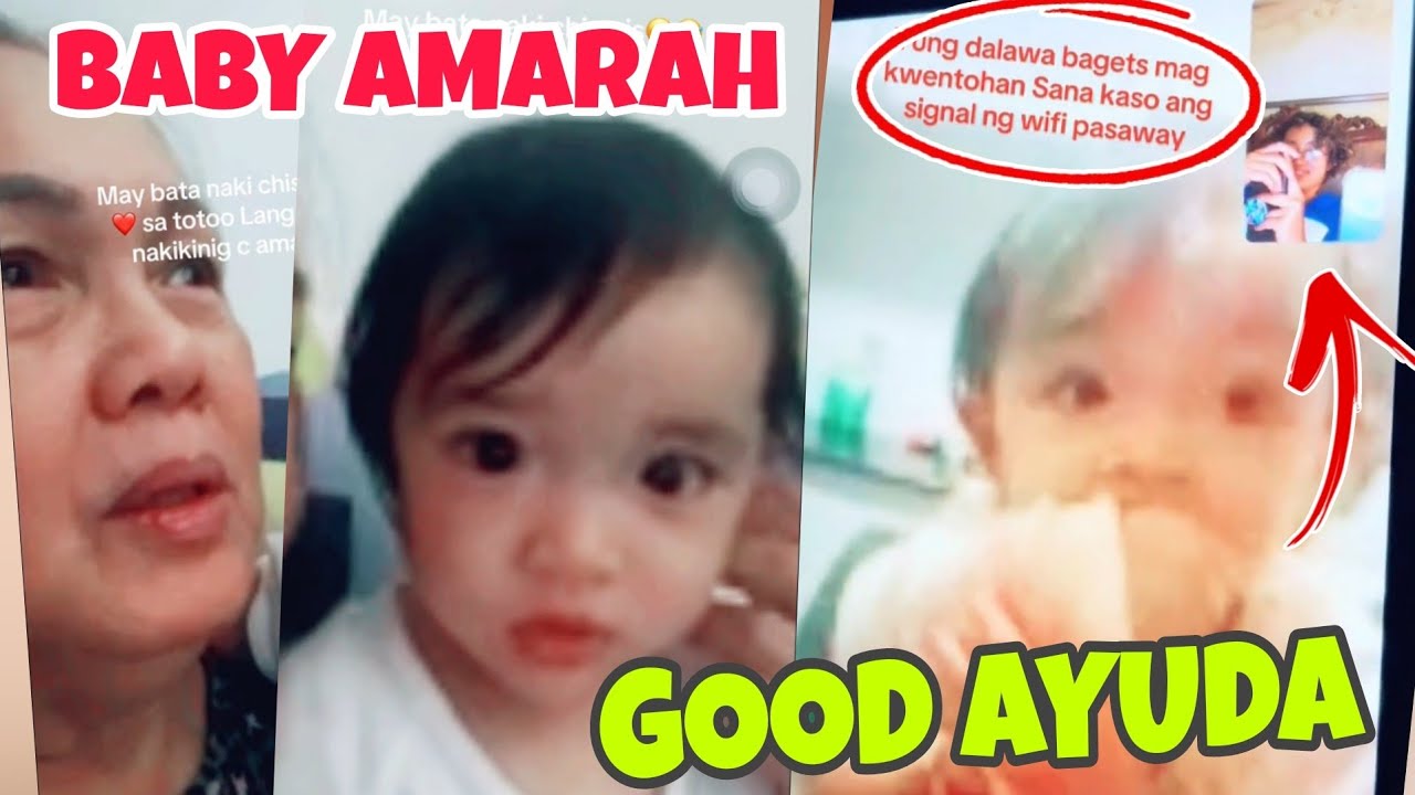 BABY AMARAH UPDATE | AYUDA FROM NANGNANG EMY.. MAY MARITES DAW NA ...