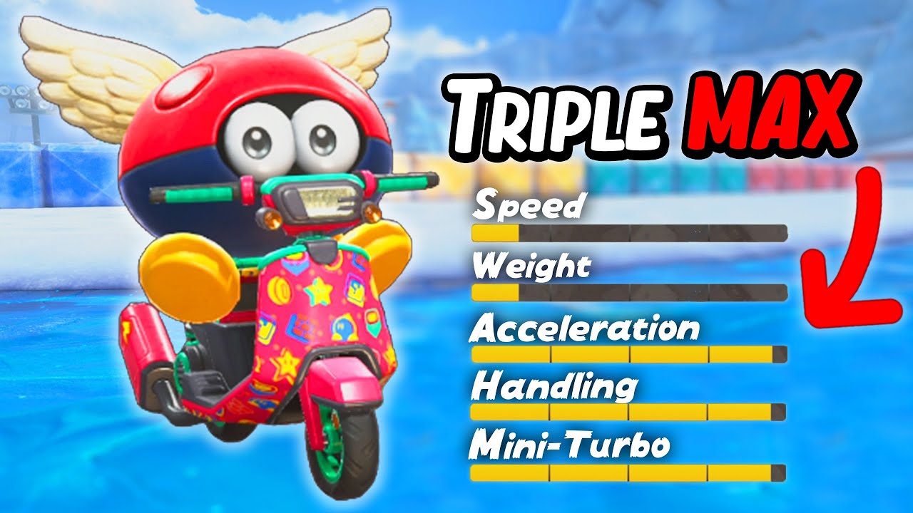 MAX ACCELERATION, HANDLING, MINI-TURBO in Mario Kart World! - YouTube