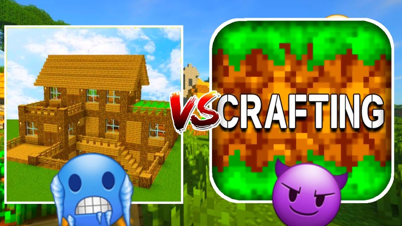 Block Crazy Robo World VS Crafting and Building - Game Comparison ...