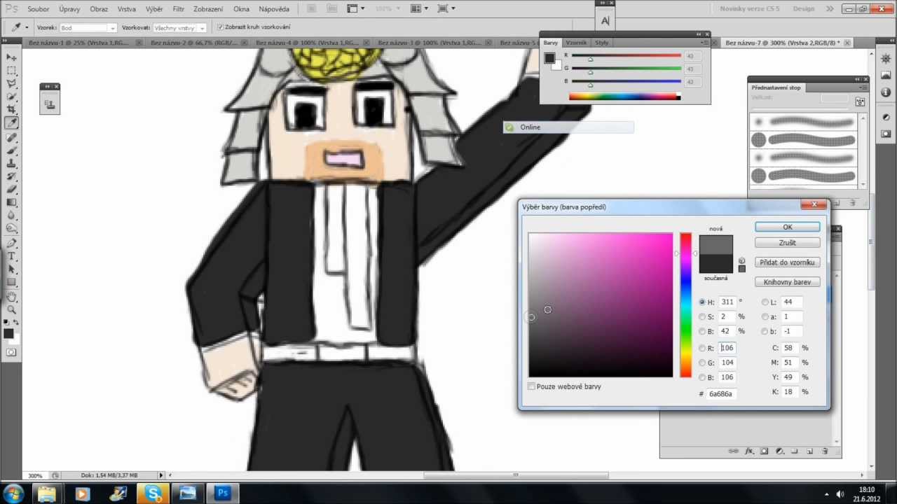 Kreslení Minecraft Postav - Duro666 - YouTube