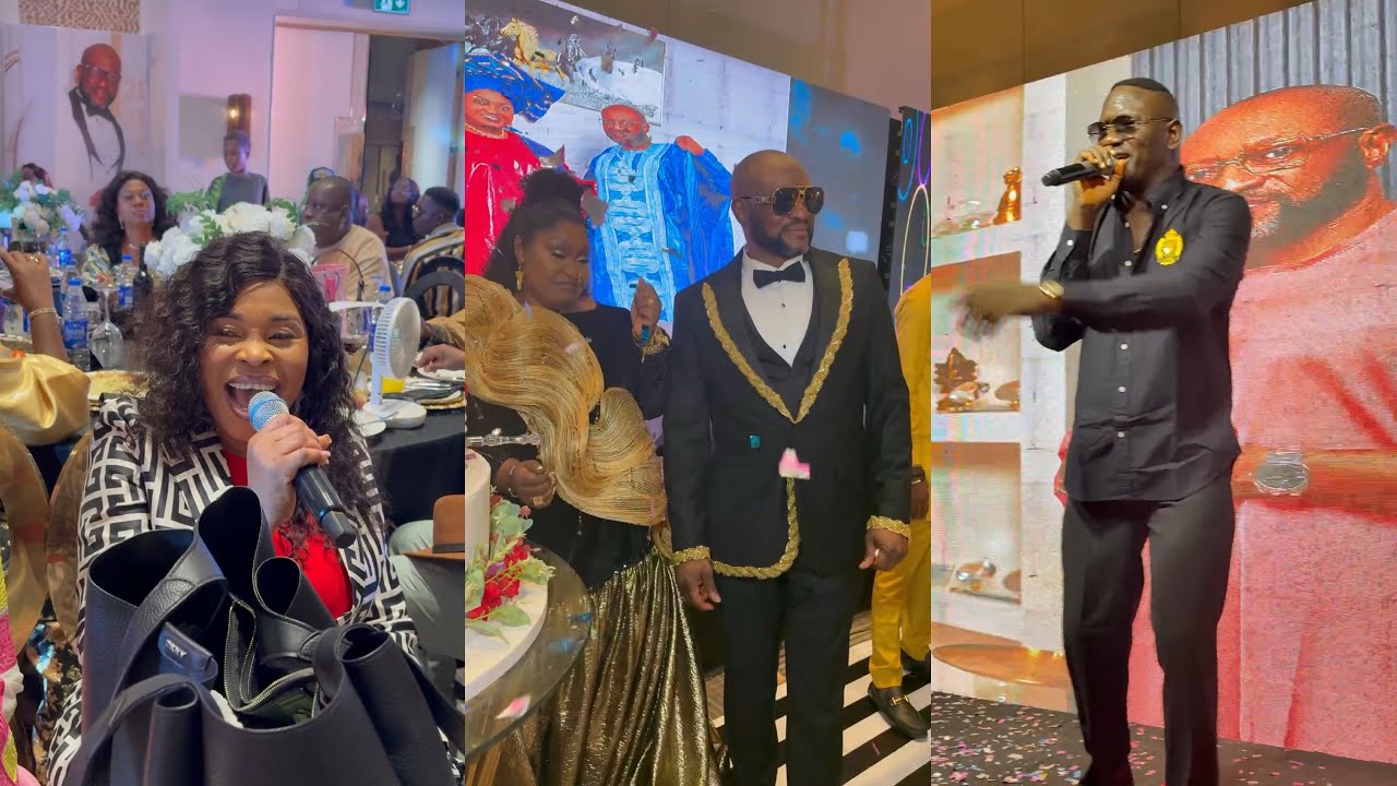 MR ABRAHAM ARIYO BIRTHDAY THANKSGIVING IN LAGOS FEATURING TOPE ALABI ...
