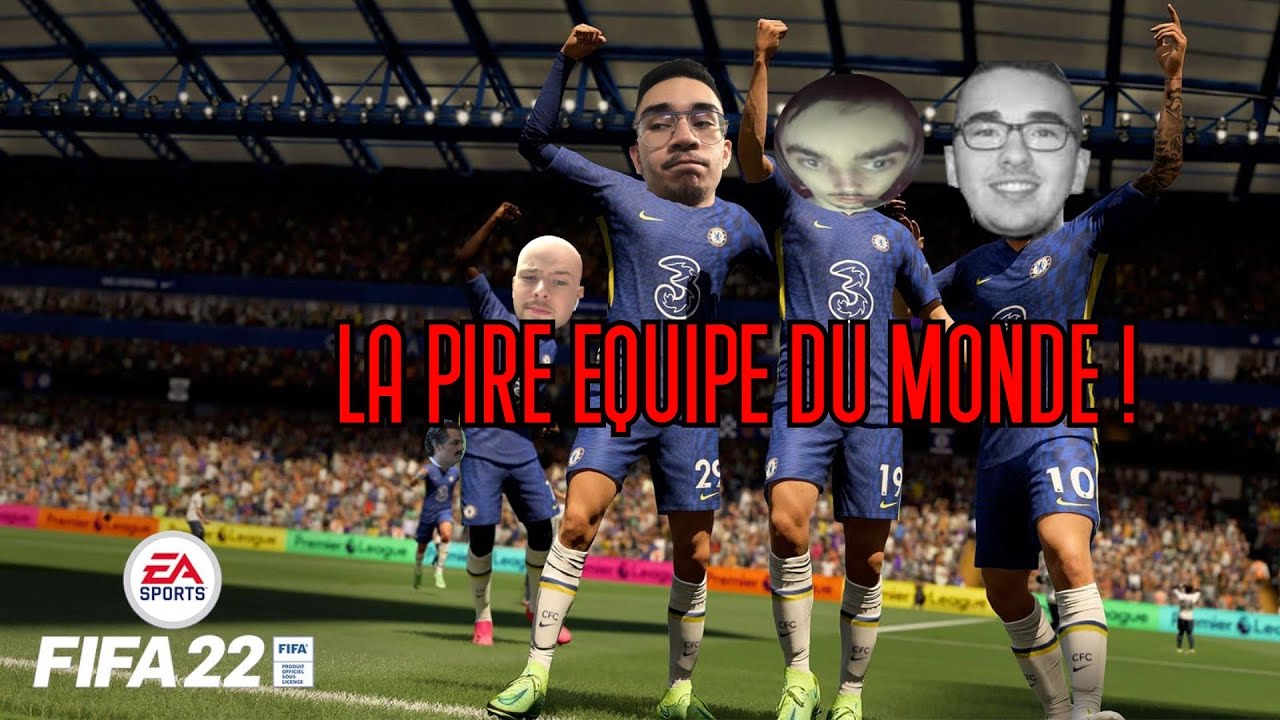 L'EQUIPE LA PLUS NUL DU MONDE ! (club pro fifa 22) - YouTube