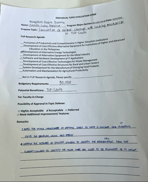 Topic Evaluation Form YouTube topic-evaluation-form-youtube