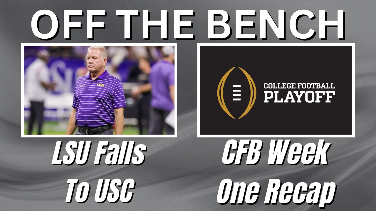 OTB | LSU Falls To USC In Las Vegas | CFB Week One Recap - YouTube