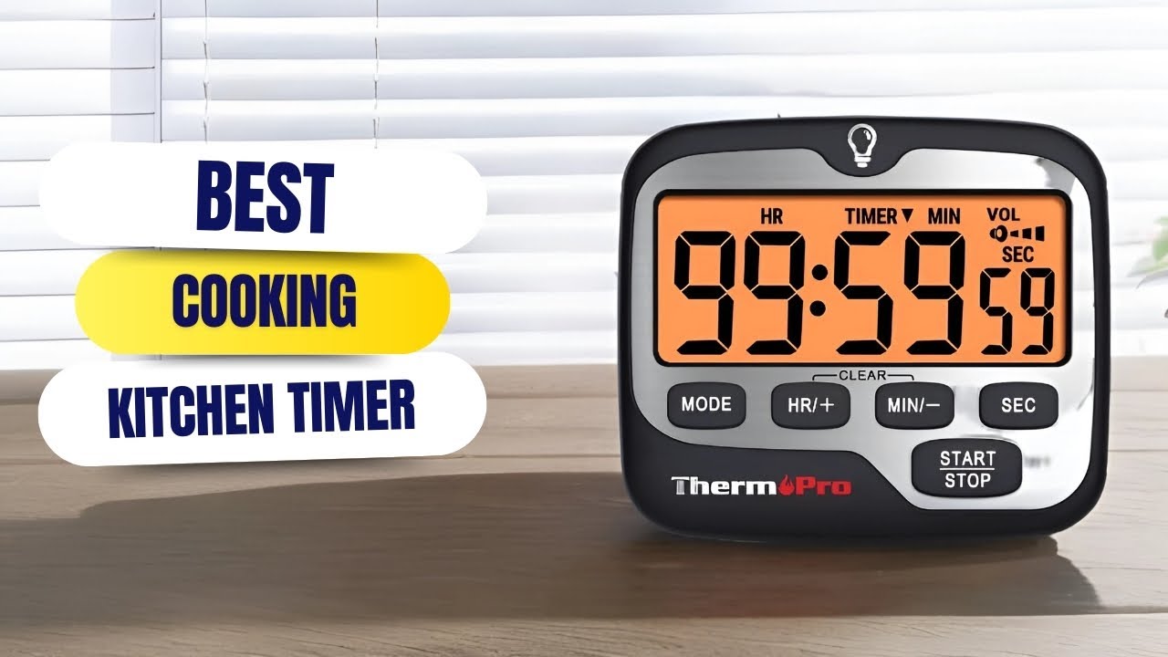 Best Thermo Pro TM01 Cooking Kitchen Timer - YouTube