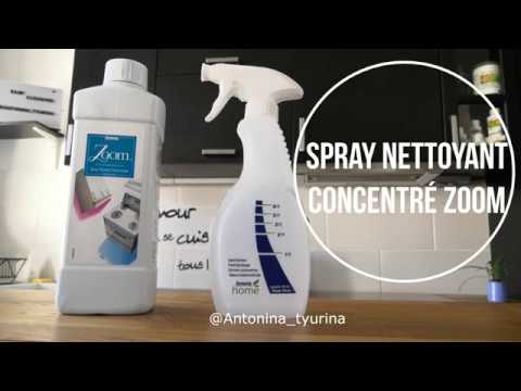 Spray Nettoyant Concentré ZOOM Amway - YouTube