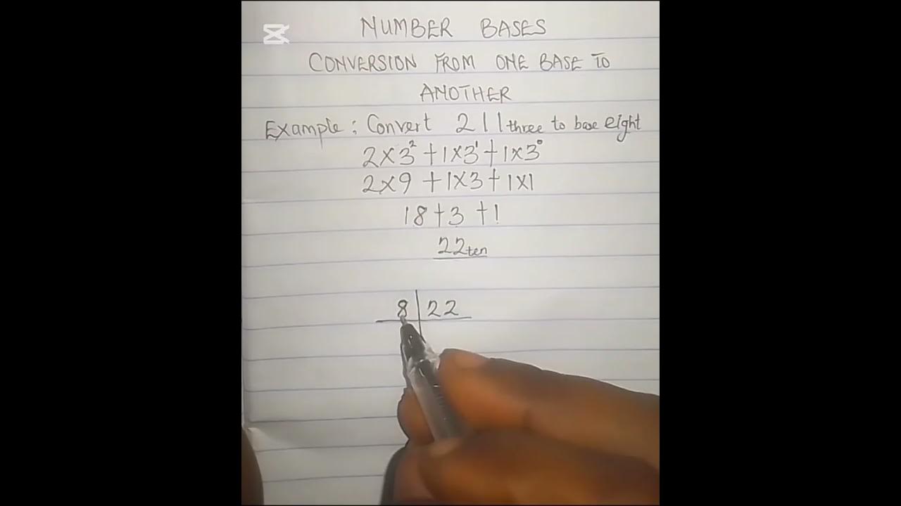 Number Bases Explained: Conversion from one base to another - YouTube