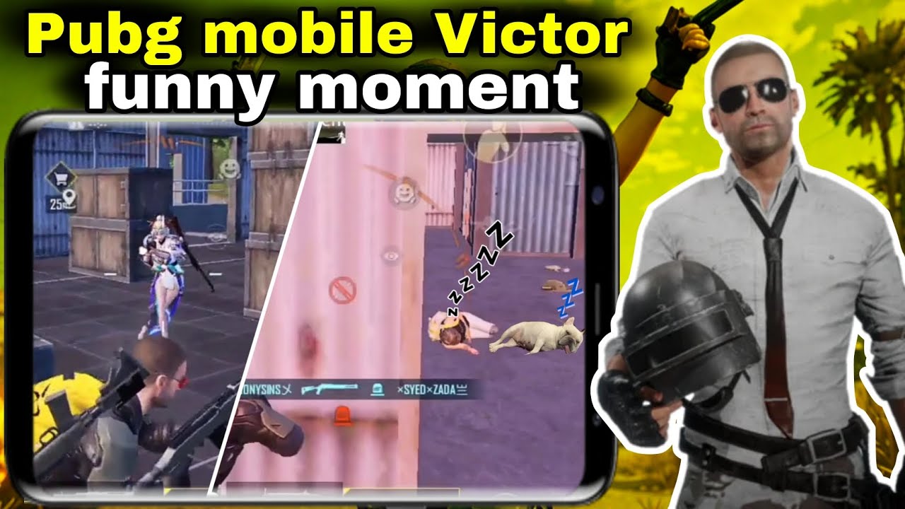 PUBG Mobile - The FUNNIEST Moments || victor 1000% funny moment - YouTube