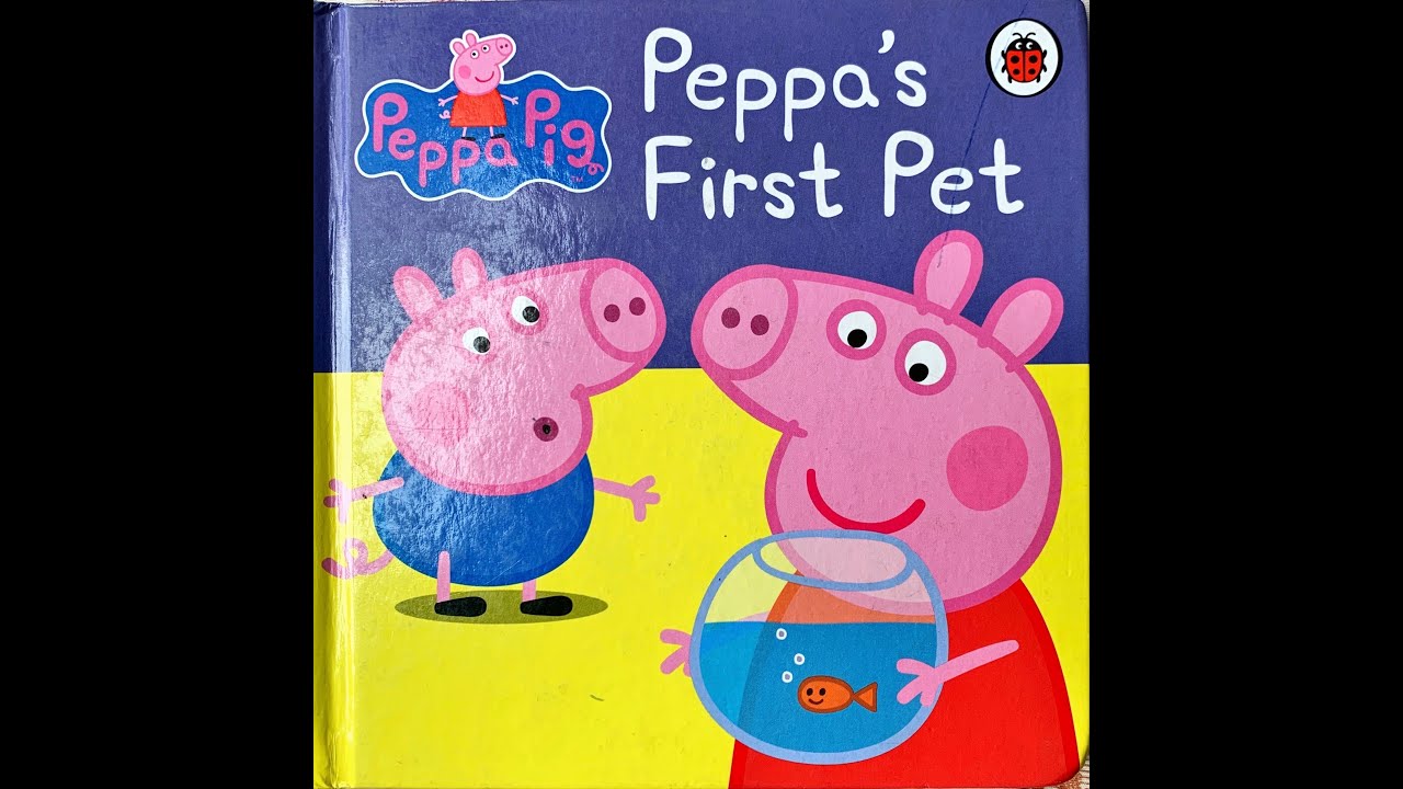 Peppa pig 1st episode ( Peppa's First Pet) read with Turvi - YouTube
