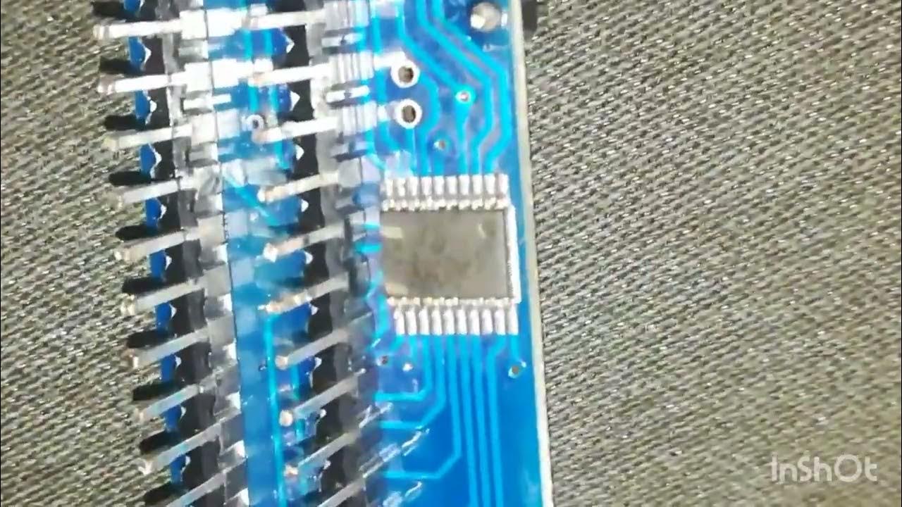 STM8S003F3 to ATMEGA8 Microcontroller Replacement SMD to DIP PCB - YouTube