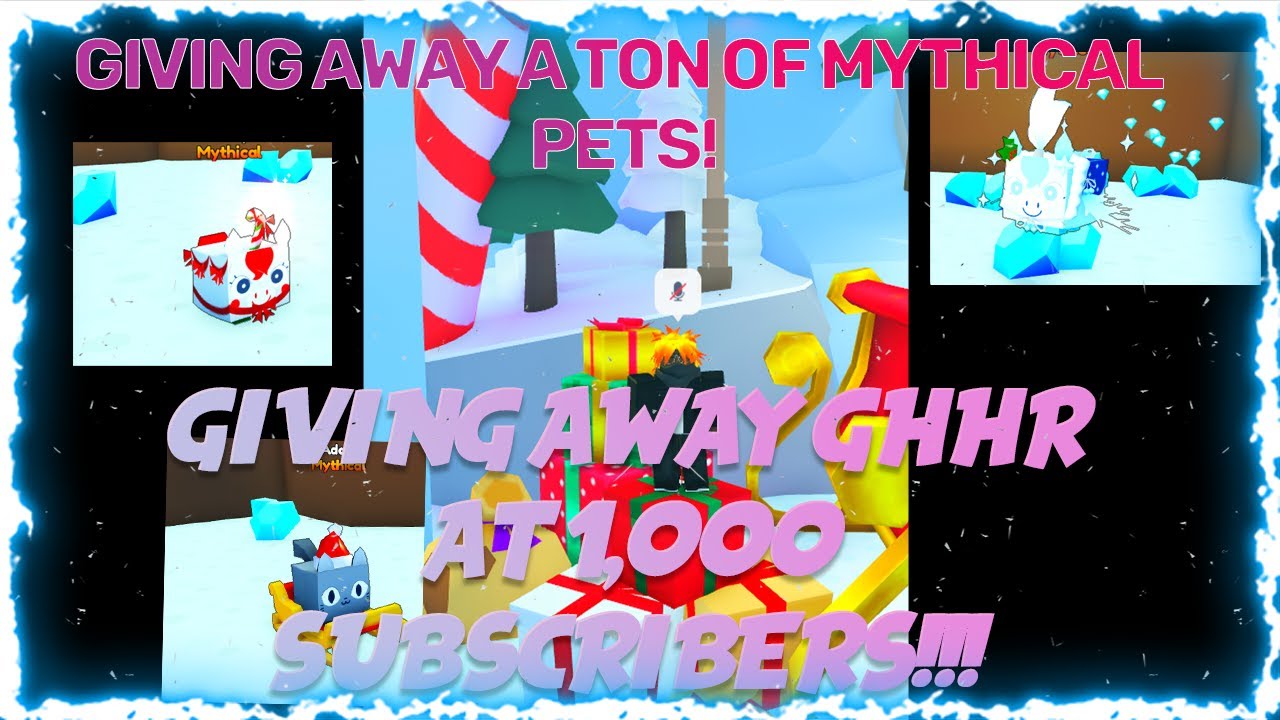 🎅PET SIMULATOR X CHRISTMAS MAIL BOX GIVEAWAY!🎅 - YouTube