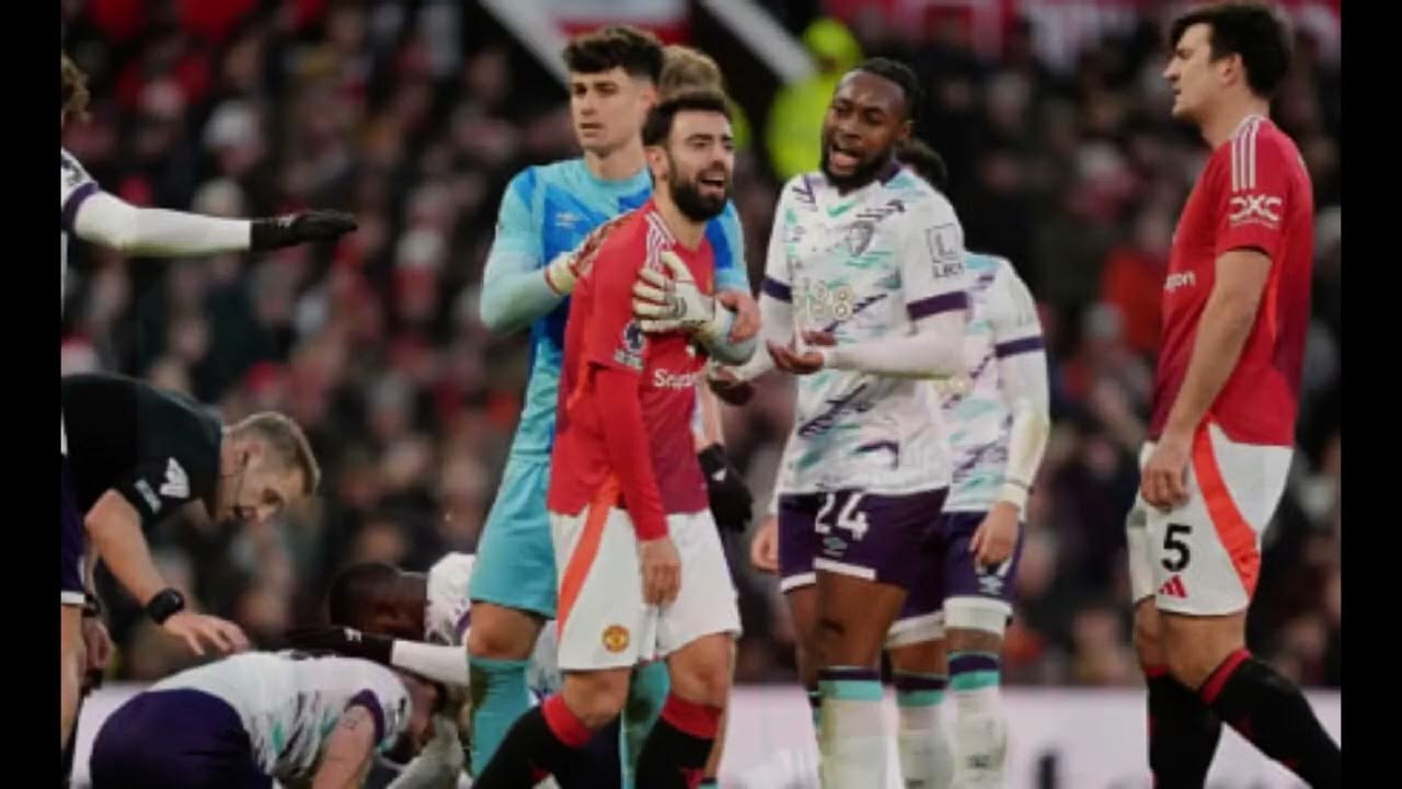 Man Utd 0-3 Bournemouth: Match report & talking points as pressure intensifies for Ruben Amorim ...