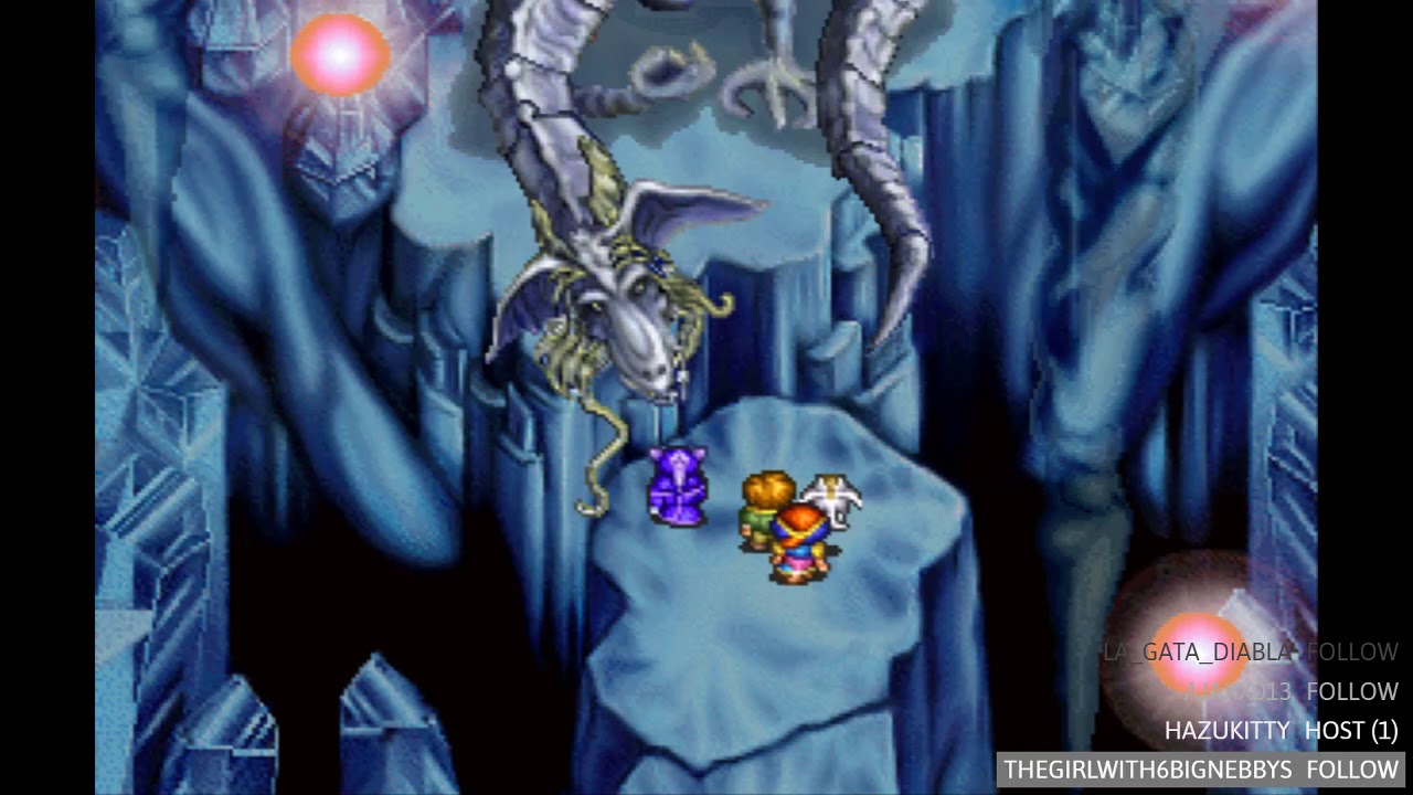 Ghaleon gets to see Quark! A new secret is unveiled..Lunar Part 40 ...