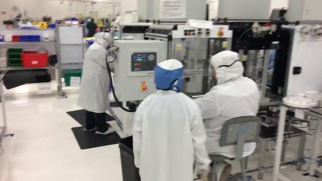 Semi automated production line - YouTube