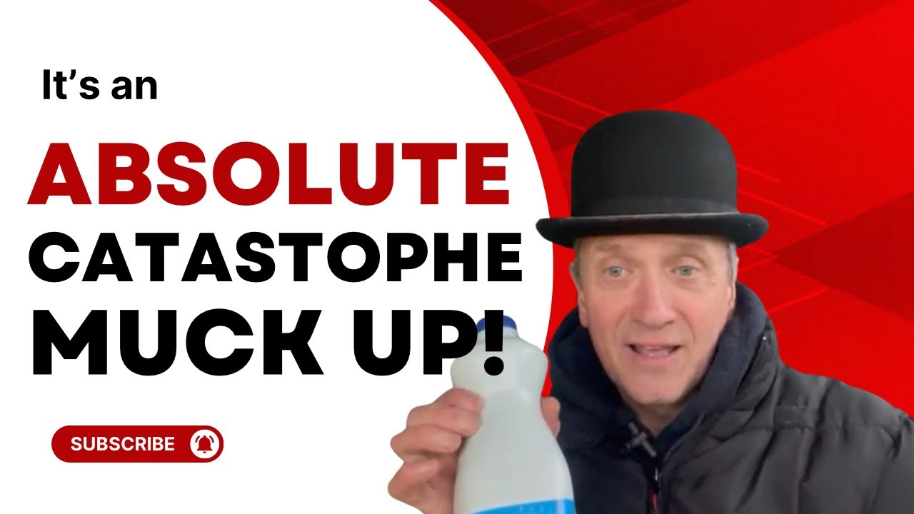 It’s an absolute catastrophe muck up ! - YouTube