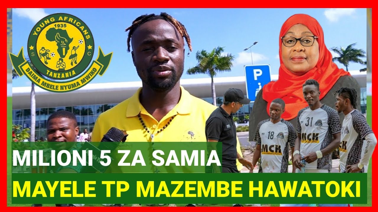 FISTON MAYELE ATAMBA KUBEBE MILIONI 5 ZA MAMA, TP MAZEMBE HAWATOKI ...