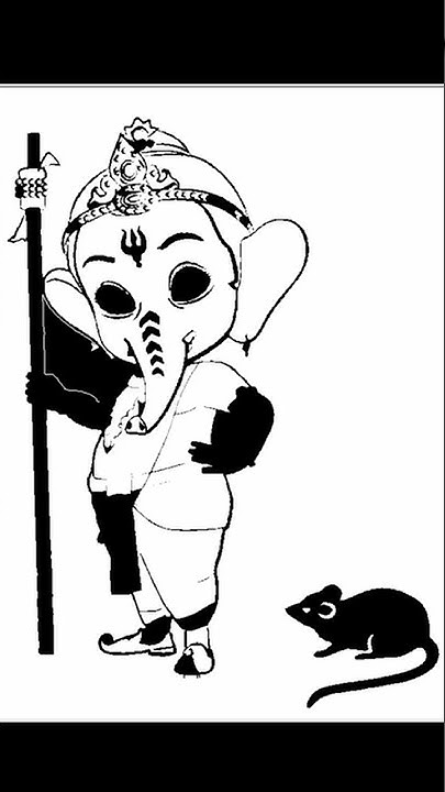 Python Turtle Graphics - 1 || Lord Ganesh || Art by Code #shorts - YouTube