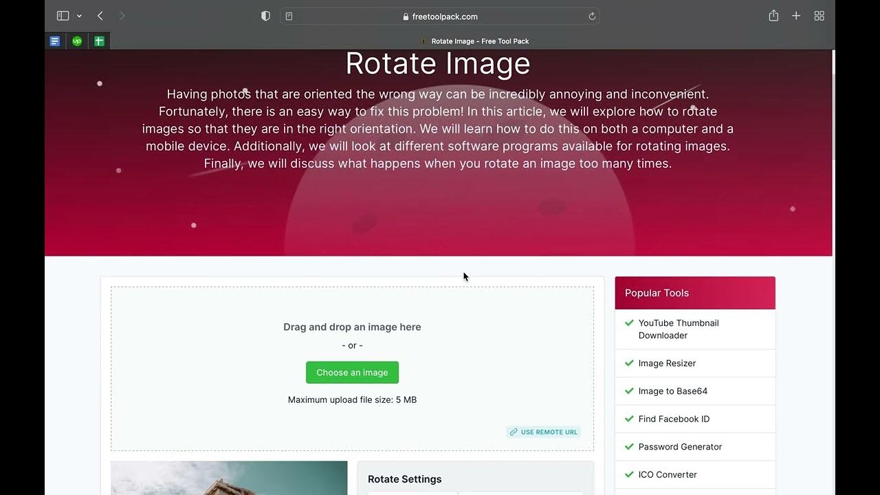Rotating Images like a Pro: A Beginner's Guide to Image Rotation - YouTube