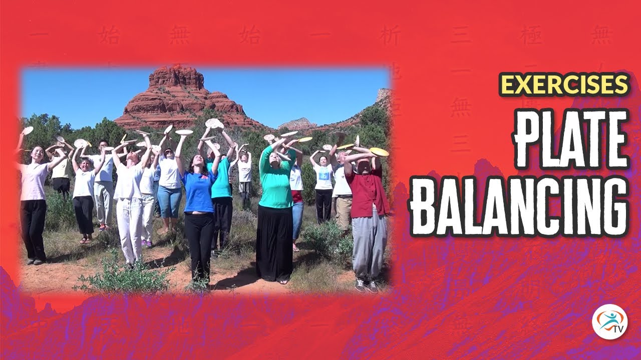 Plate Balancing Yoga Exercise at Bell Rock | Body & Brain Exercises ...