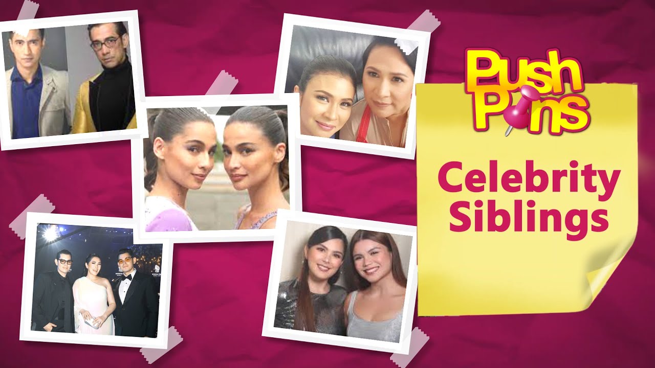 Celebrity Siblings | Push Pins - YouTube