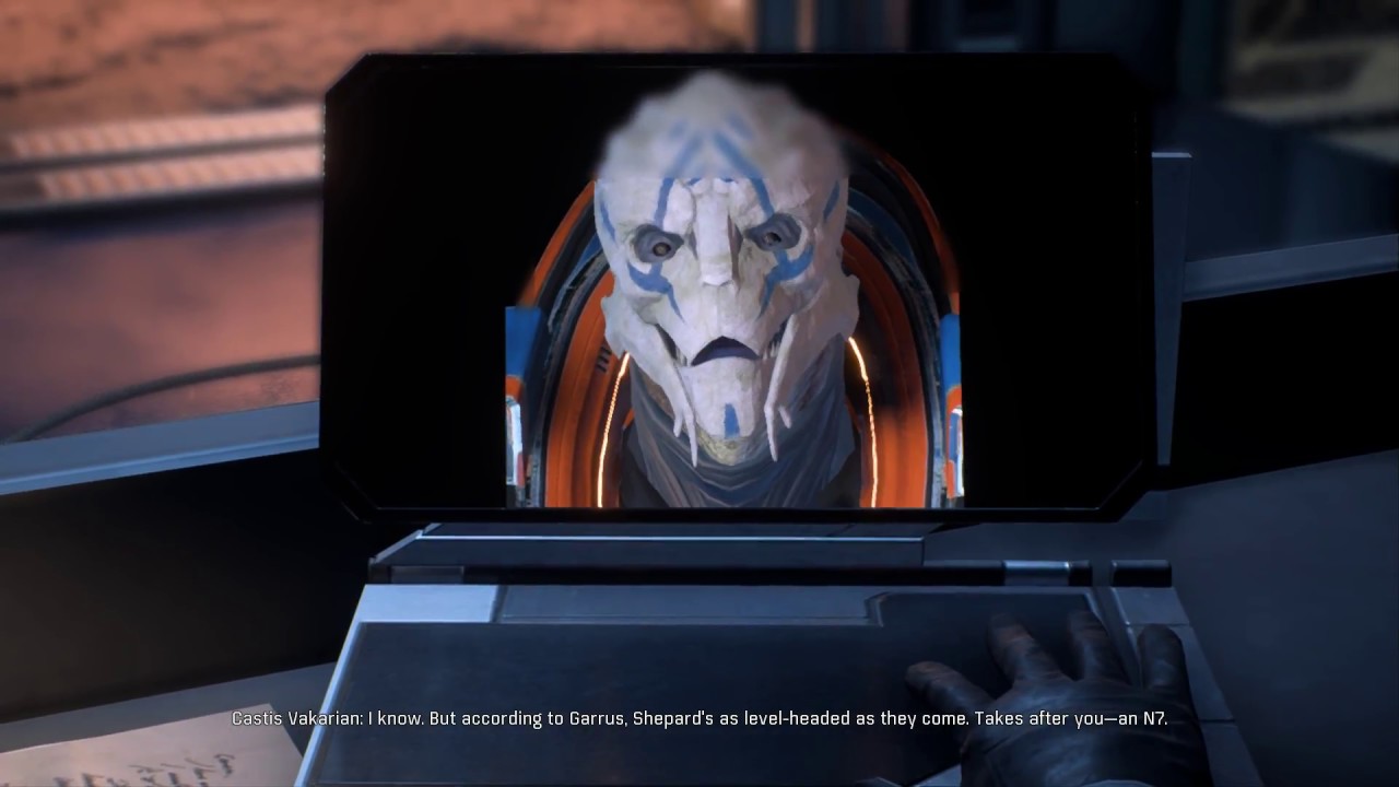 Mass Effect Andromeda: Final SAM Memory Shepard and Garrus Easter Egg ...