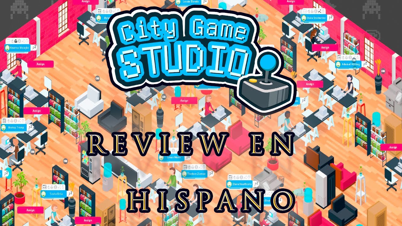 City Game Studio: a tycoon about game dev | Review En Español! - YouTube