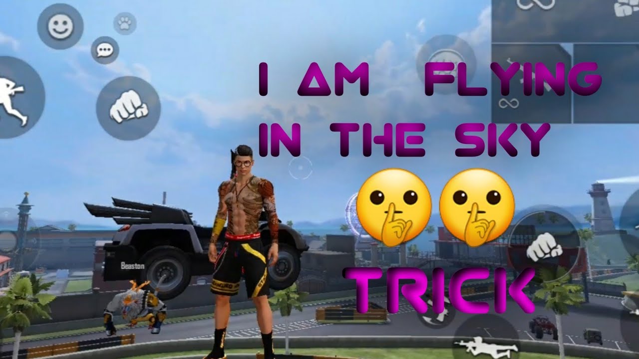 FLYING TRICK IN TRAINING GROUND - YouTube