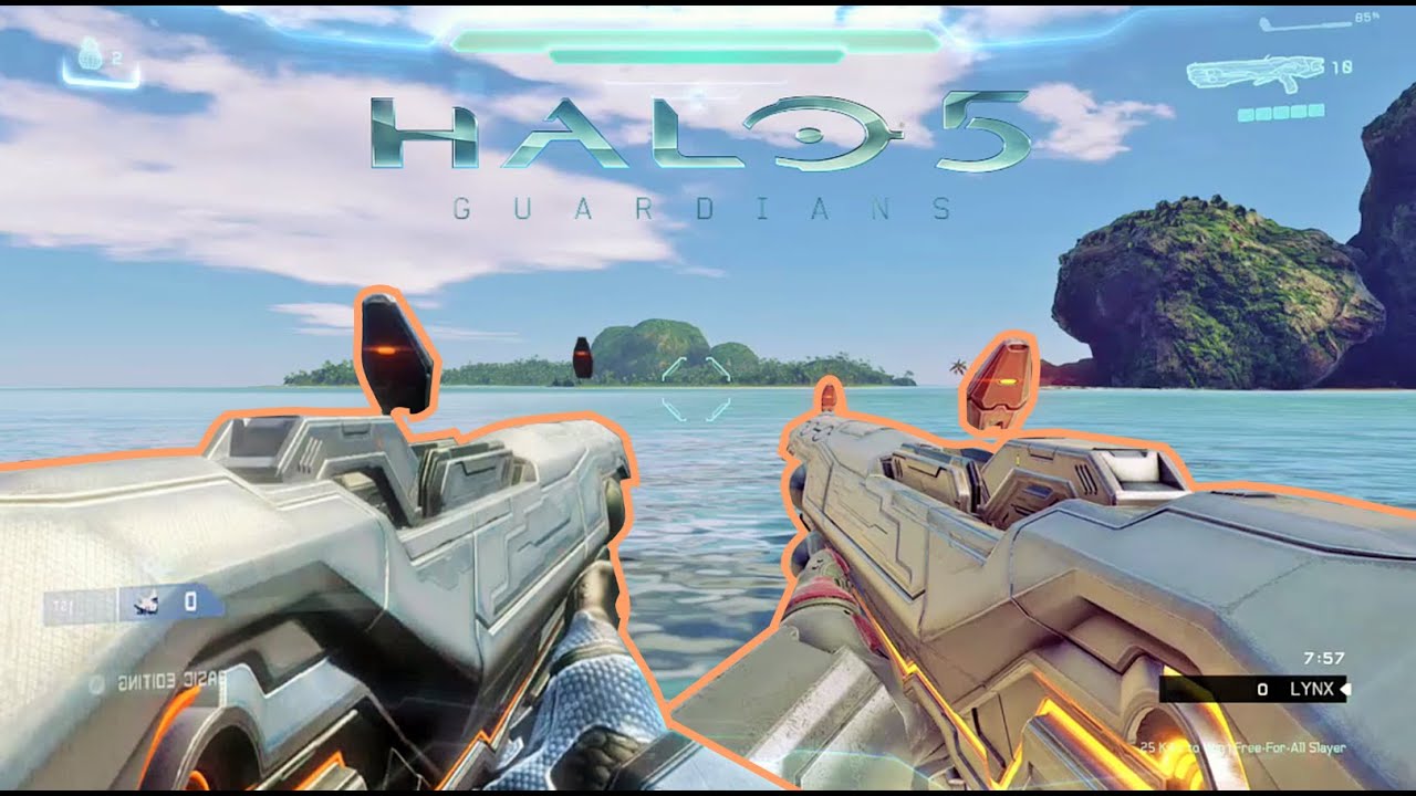 Halo 5: Scattershot Comparison - YouTube