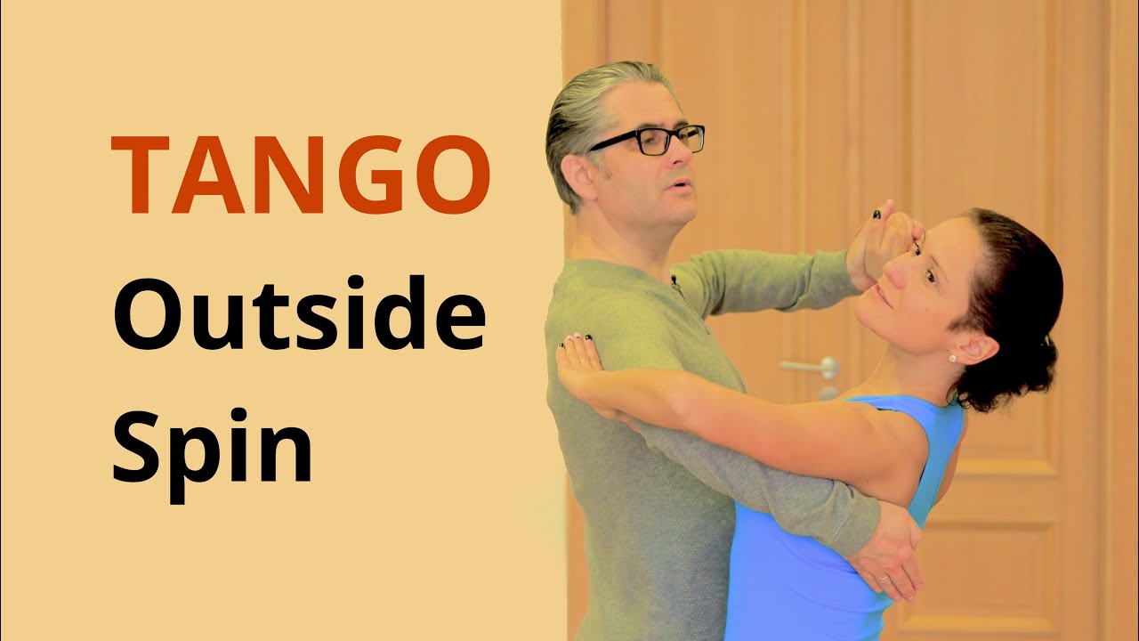 How to Dance Tango - Outside Spin - YouTube