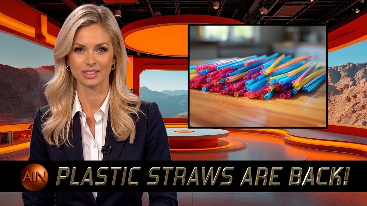 Trump Reverses Straw Policy: Back to Plastic Straws in 2025! - YouTube