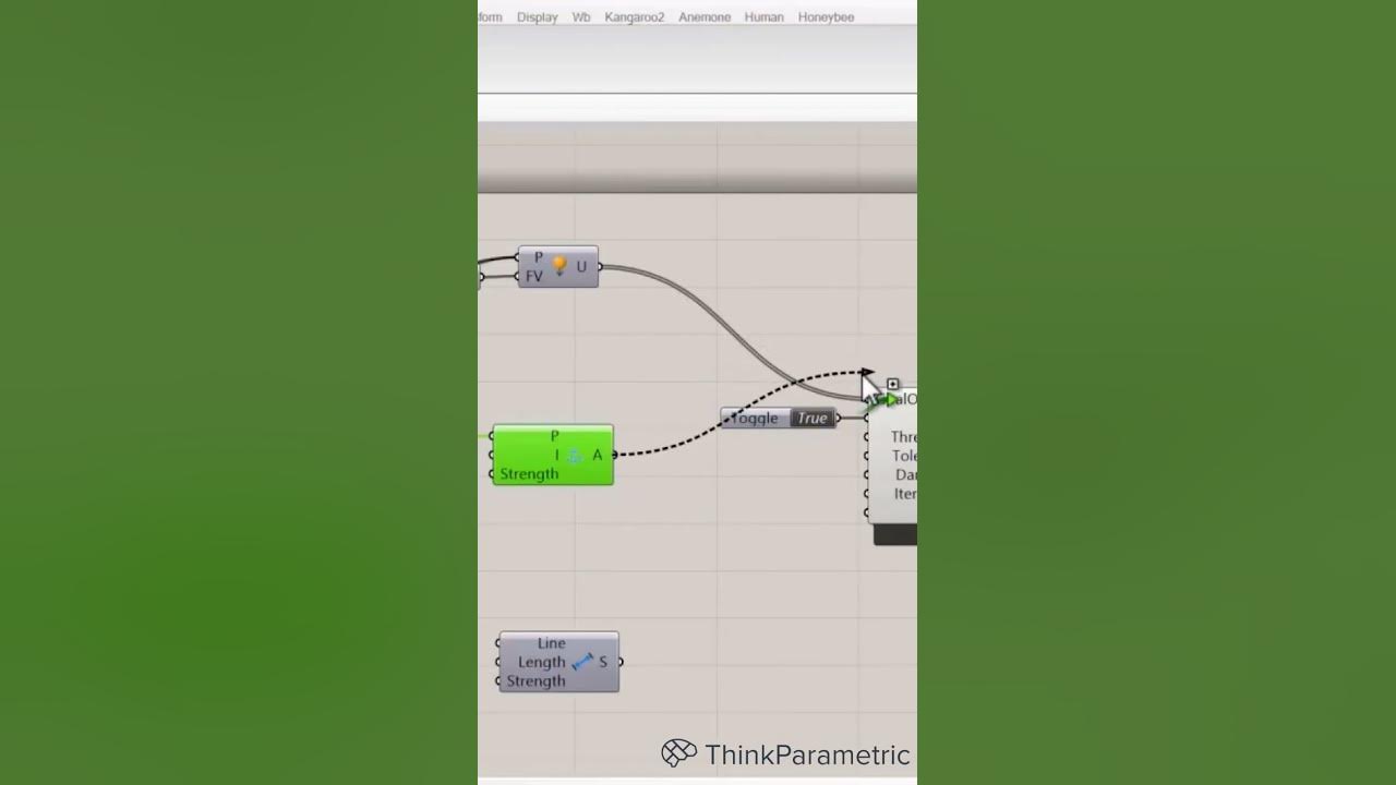 How To Make A Catenary Curve In Grasshopper Youtube