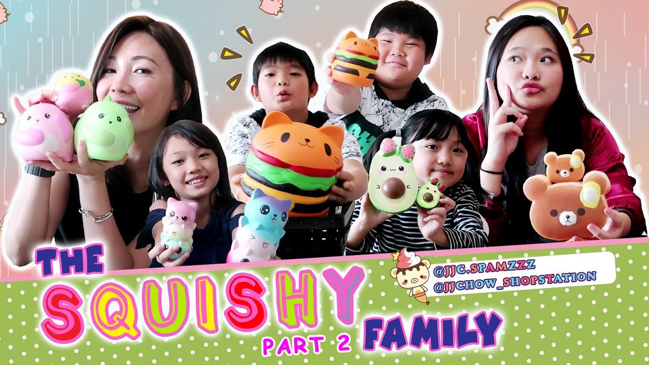 THE SQUISHY FAMILY PART 2 ~ JJC FAM TEAM #25 - YouTube