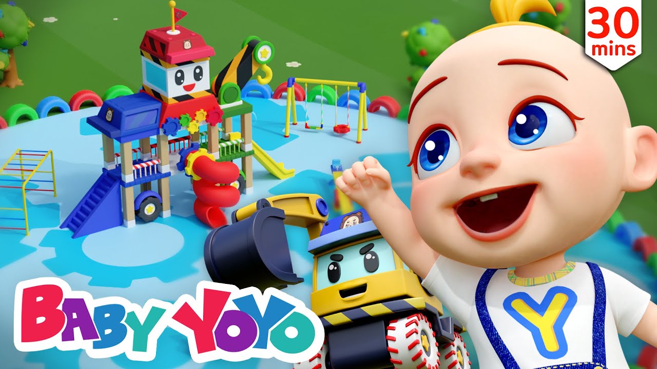 Baby Vehicle Toy World | Cartoons for Kids | Construction Vehicles ...