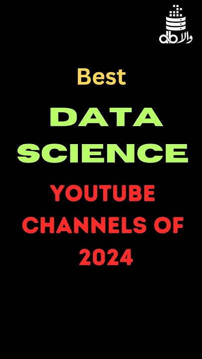 Best Data Science Youtube Channels of 2024| Data Science Youtube Channels #datascience #database ...