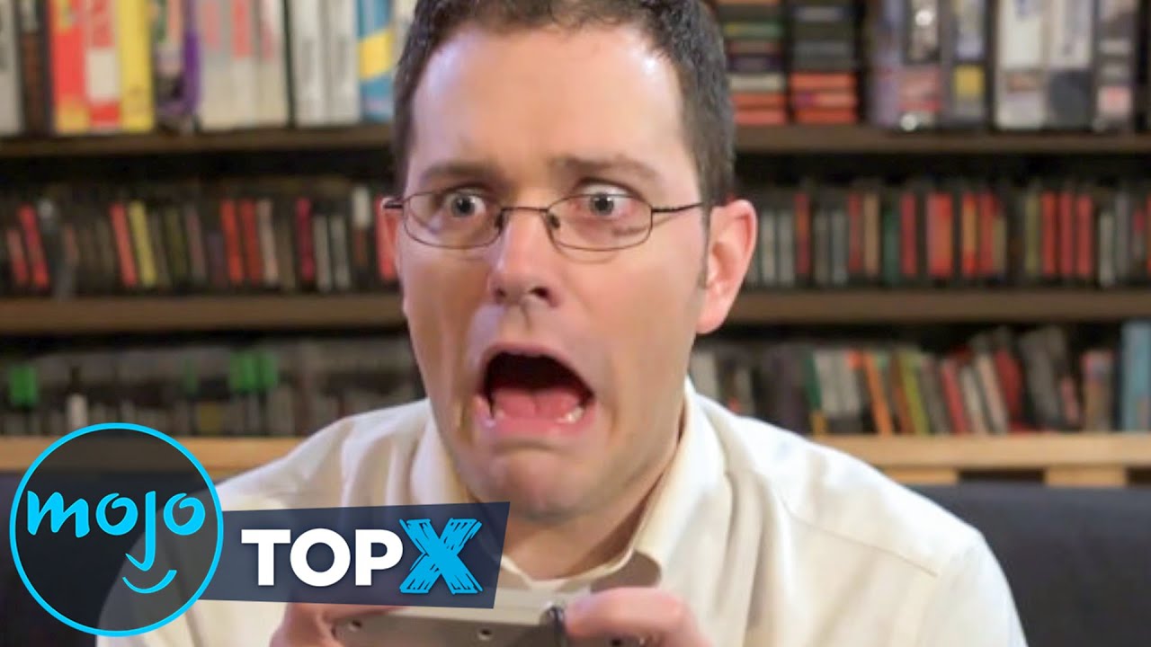 Top 10 Angry Video Game Nerd Moments - YouTube