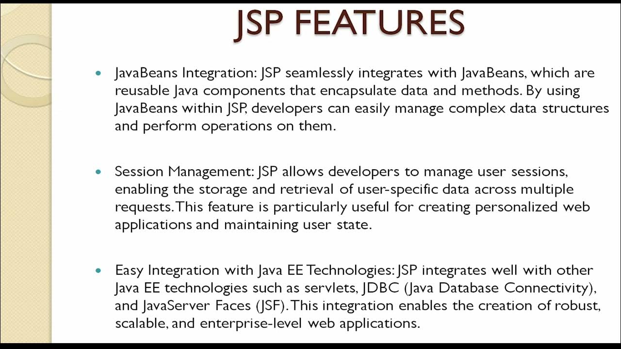 23.1 JAVA SERVER PAGESJSP, Introduction to JSP , Comparison of Servlets with JSP - YouTube