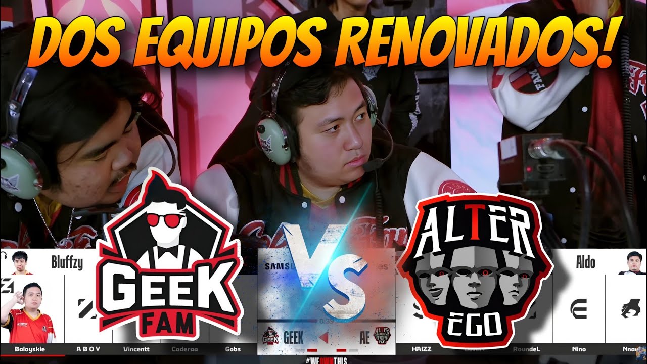 EL NUEVO GEEK VS EL NUEVO ALTER EGO 🔥 NAEL ENFRENTA A SU EX EQUIPO! MPL ...