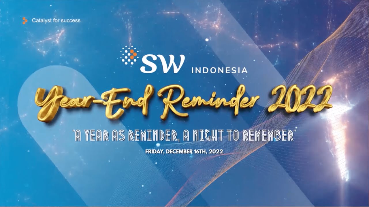 Highlight of SW Year-End Reminder 2022 - YouTube