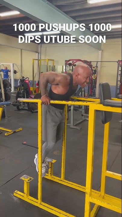 1000 PUSHUPS 1000 DIPS UTUBE VID SOON #shorts #problemchildfitness #fit #pushups #dips - YouTube