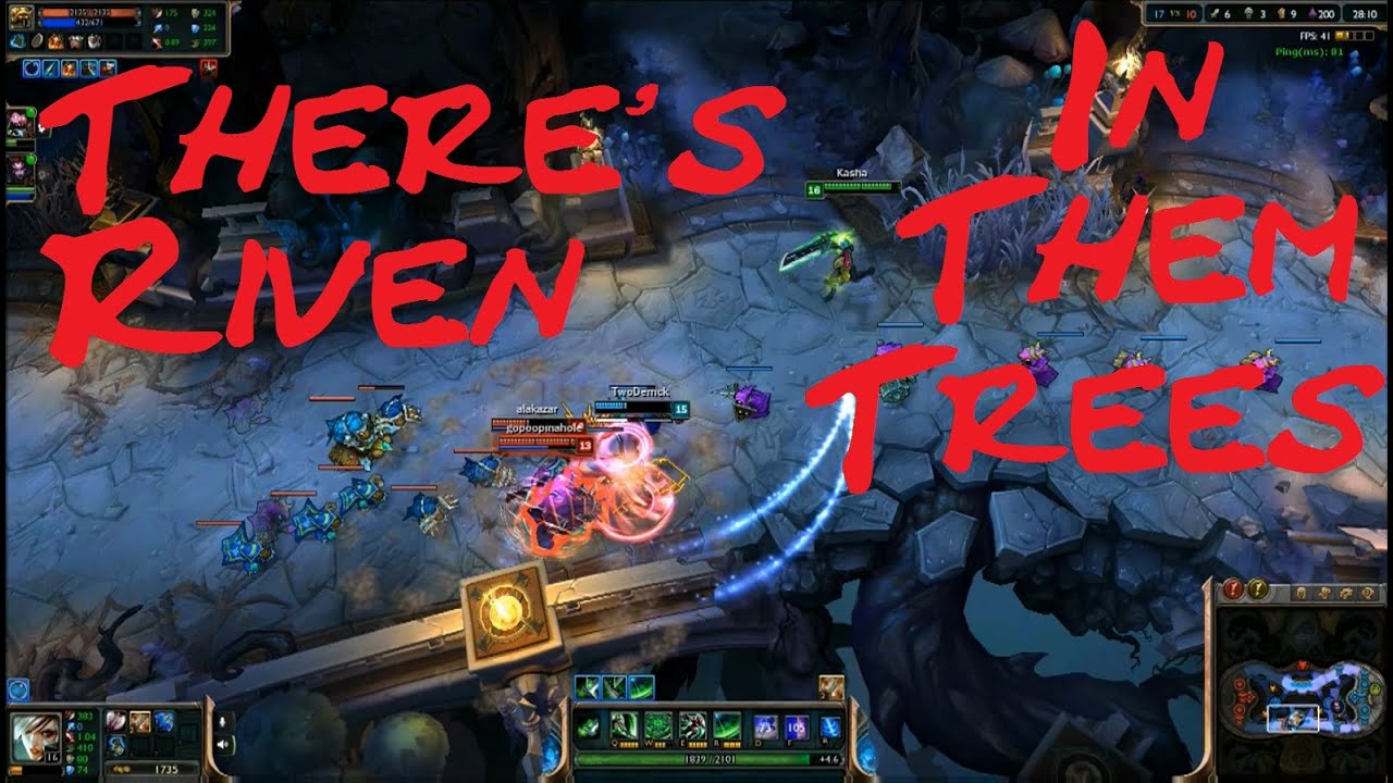There's Riven in Them Trees - YouTube