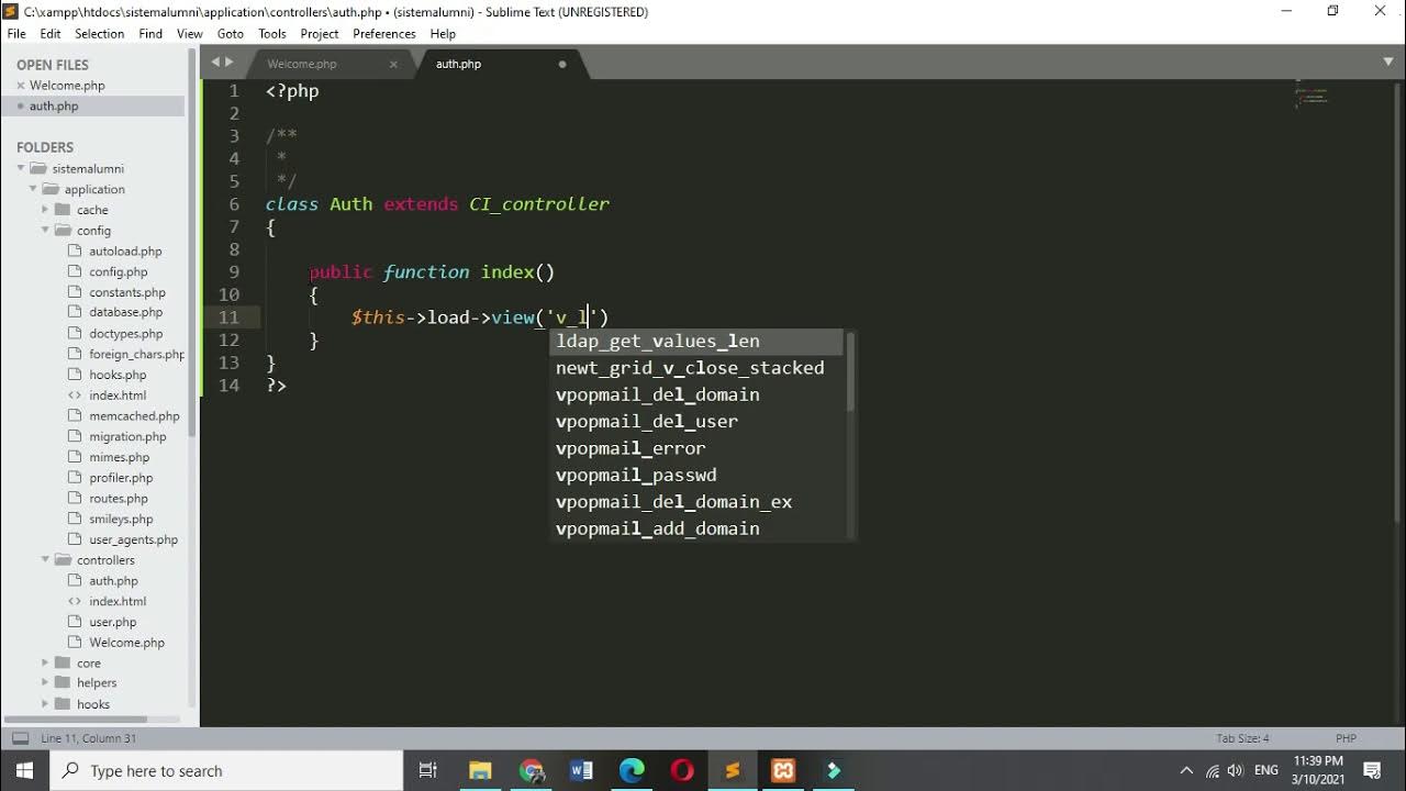 Tugas Mandiri 2 Pemrograman WEB Berbasis Framework Pertemuan-4 - YouTube
